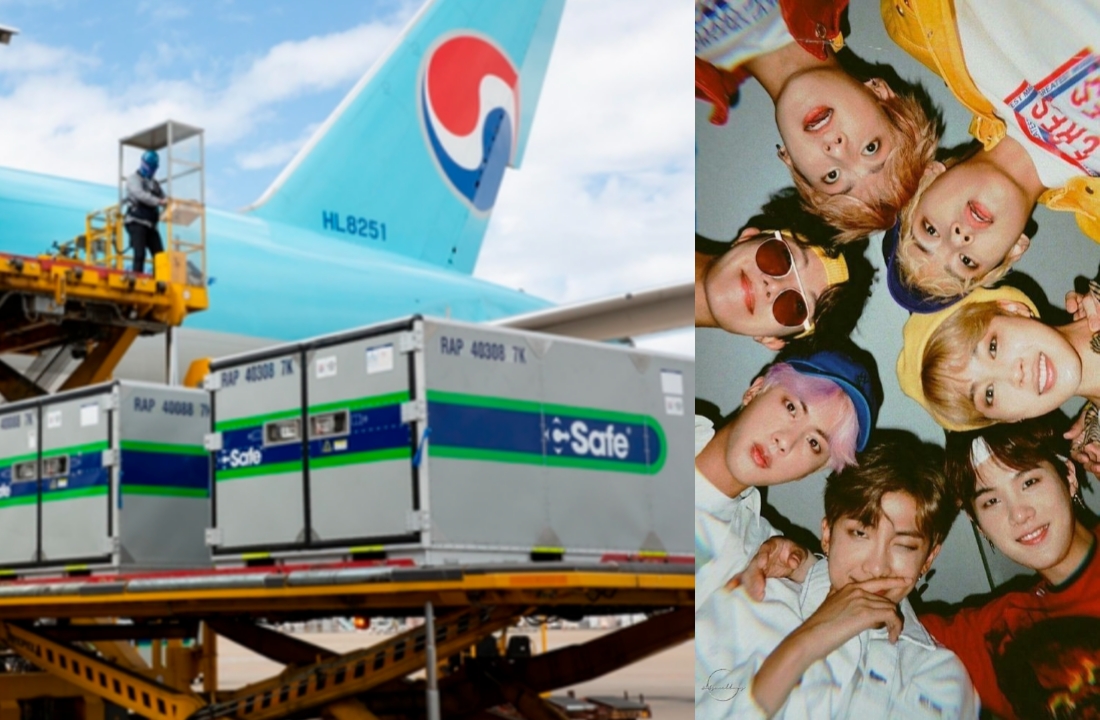 Cargo Korean Air Lakukan Pengiriman Album BTS Secara Besar - Besaran ...