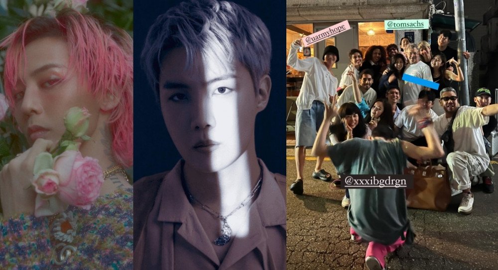 J-Hope BTS dan G-Dragon BIGBANG Terlihat Bersama di Pesta Makan Malam Seniman Kontemporer ...