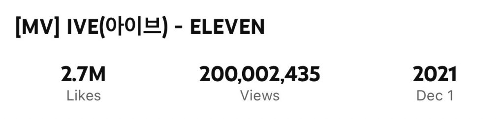 “ELEVEN” dari IVE Jadi MV Ketiga Mereka yang Capai 200 Juta Views | iniKpop